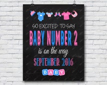 Popular items for baby number 2 on Etsy