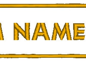 Velcro name patch | Etsy