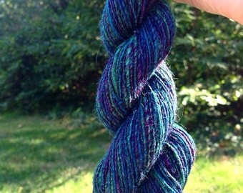 Unique peacock blue yarn related items | Etsy