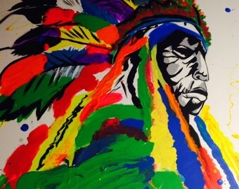 Items similar to Native American painting pattern packet on Etsy