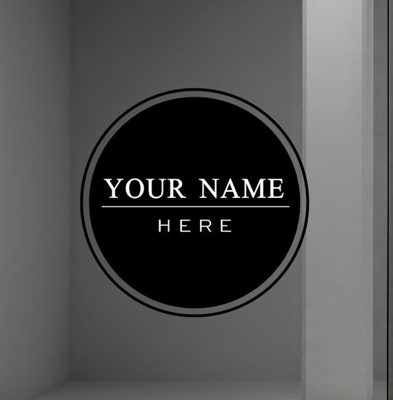 Custom Window Decal Personalized Logo Decals Store Glass