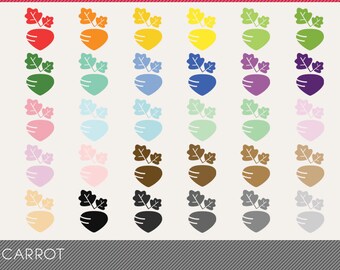 Rainbow carrots | Etsy