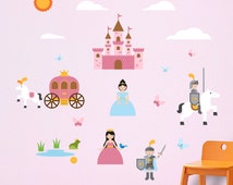 Unique princess wall decal related items | Etsy