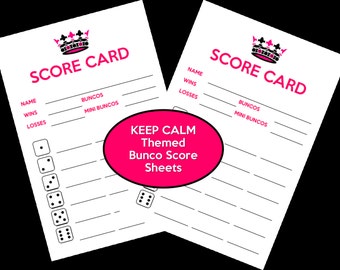 Balut Scorecard by LawnGameShop on Etsy