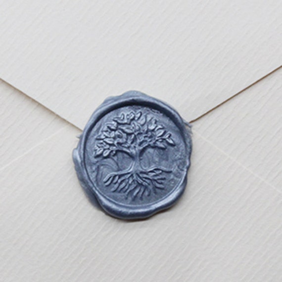sealing wax stamp-deep rooted tree