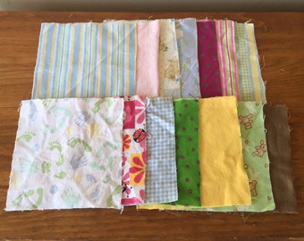 Flannel squares | Etsy