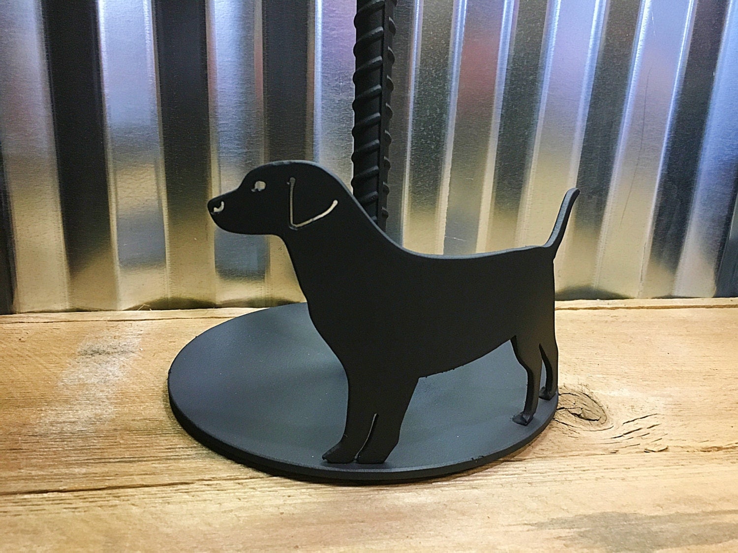 Lab - Labrador Paper Towel Holder