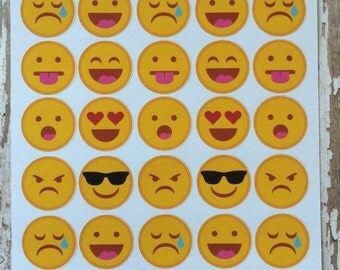 Unique face stickers related items | Etsy