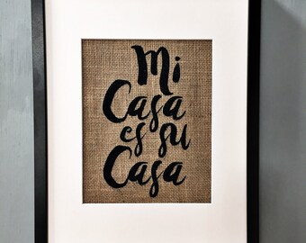 Mi casa | Etsy
