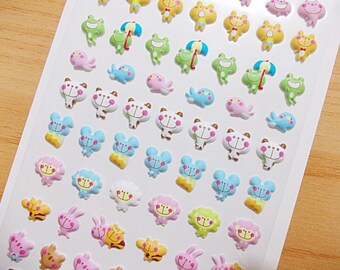 Puffy stickers | Etsy