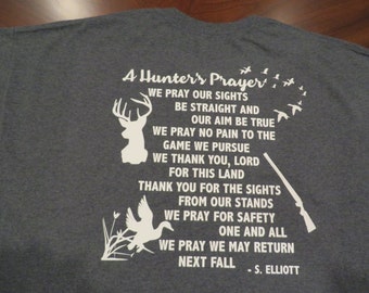 Hunters prayer | Etsy