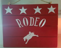 Popular items for rodeo signs on Etsy