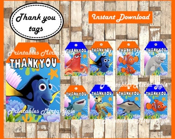 Dory thank you card | Etsy