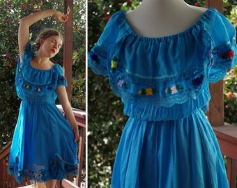 Mexican fiesta dress | Etsy