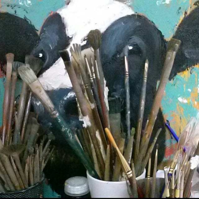 Drunken Cows Whimsical Fine Art by Roz by RozArt on Etsy