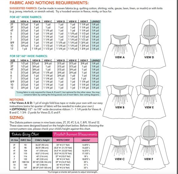 Dakota Swing Top PDF Downloadable Pattern by MODKID... by modkid