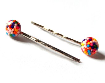 Kawaii hair pins | Etsy