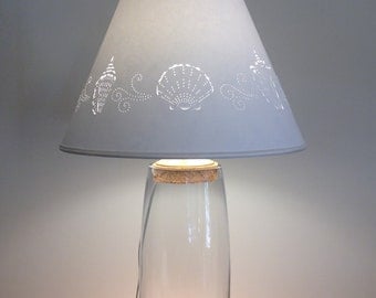 Extra Large Fillable Seashell Lamp Fillable Lamp Seashell
