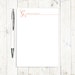 personalized notePAD CURSIVE INITIAL monogram by naomilynn