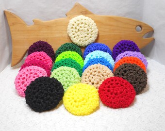 Pot scrubbies | Etsy