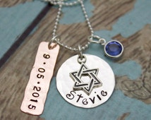 Popular items for bat mitzvah jewelry on Etsy