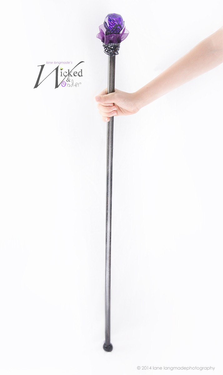 Maleficent Scepter Maleficent Magic wand by wickedandwonder