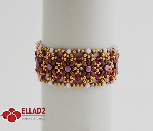 Tutorial Amaris Bracelet Beading TutorialBeading