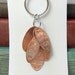 Disneyland's 5 PARK LANDS Key Ring Disney Pressed Penny