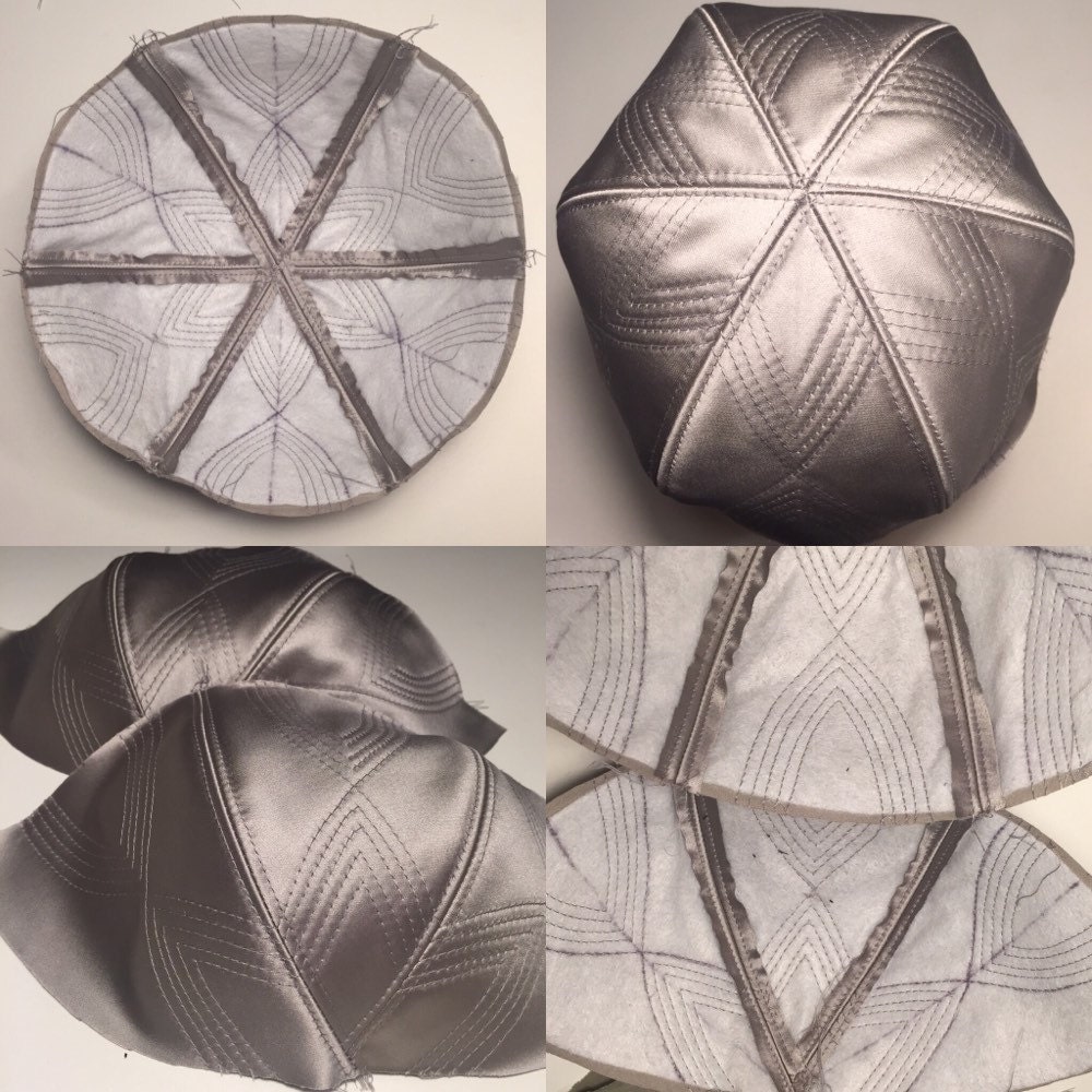 Custom made fabric hats and bespoke headwear by Irina by IDHatShop