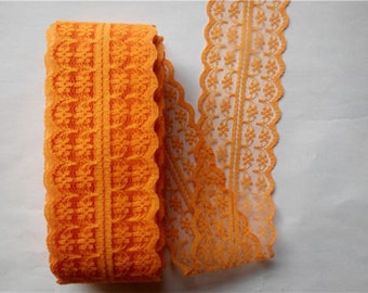 Orange lace | Etsy