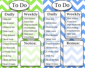 Good boy chart | Etsy