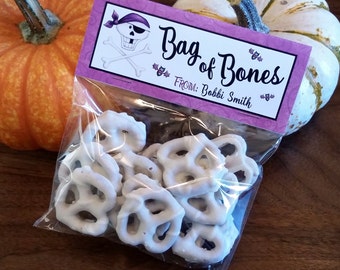 Halloween bag topper | Etsy