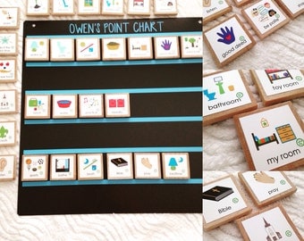 Magnetic chore chart | Etsy