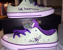 Popular items for embroidered converse on Etsy