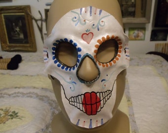 Leather skull mask | Etsy