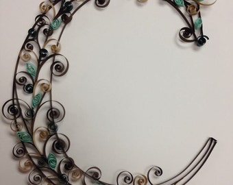 Quilled monogram | Etsy