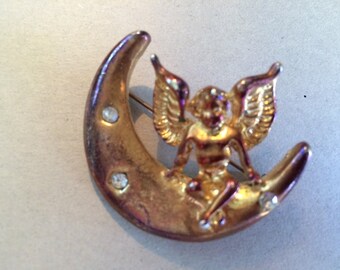 Crescent silverplate | Etsy