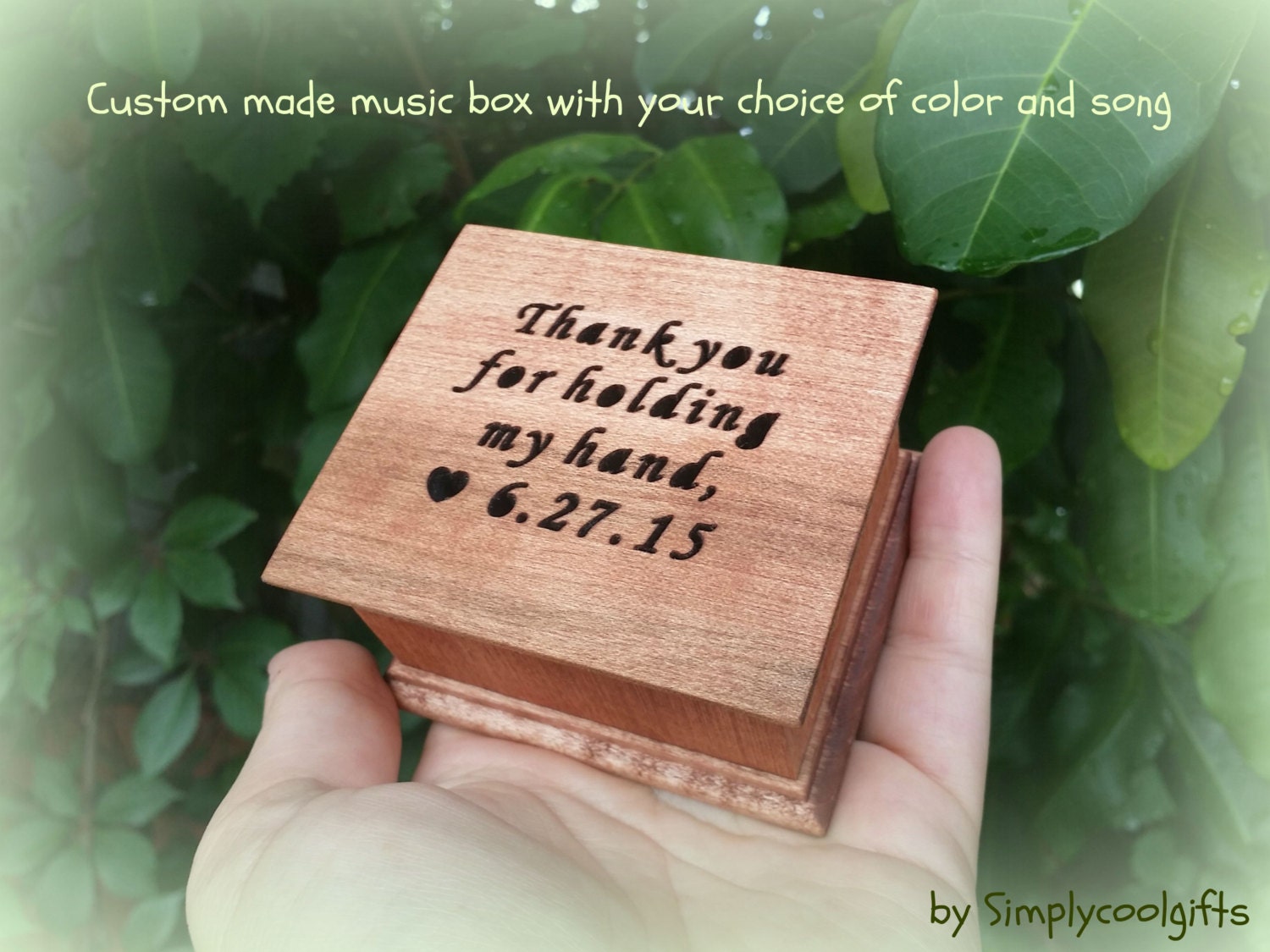 music box wedding music box wedding favor by Simplycoolgifts