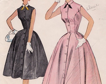 50s dress pattern | Etsy