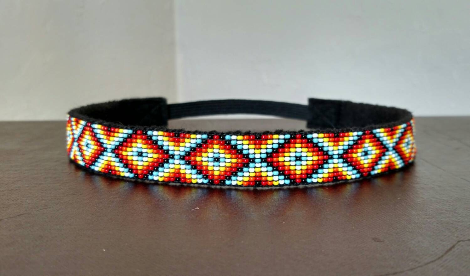 Native American Jewelry Native American Beaded Headband With