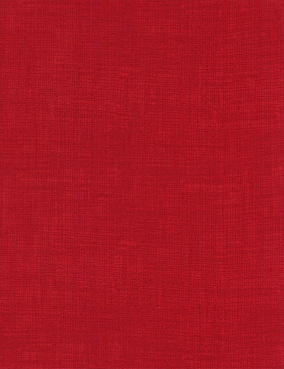 Ruby Red Sketch Fabric/ Timeless Treasures/Quilter's by RunnStitch
