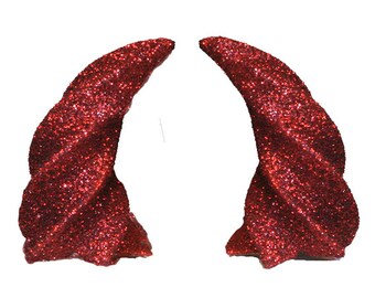 Glitter devil horns | Etsy