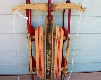 Unique antique sled related items | Etsy