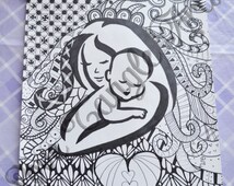 Popular items for baby silhouette on Etsy