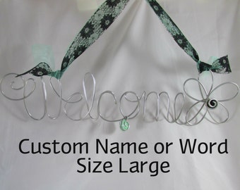 custom wire namecustom wordwire namepersonalized