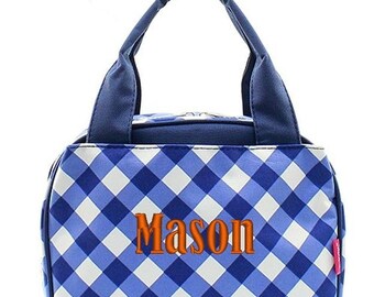 Checker lunch bag | Etsy