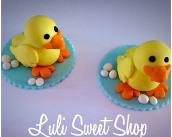 Duck cake topper | Etsy