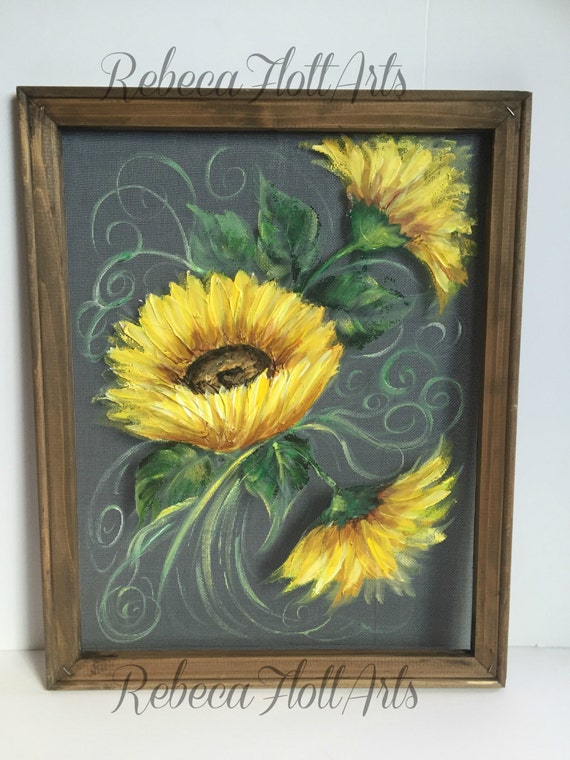 Sunflower lll rustic wood sunflowerSunflowers dancingWood