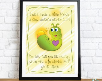 Glow worm | Etsy