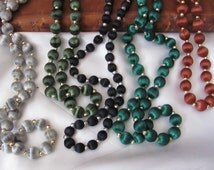 Popular items for silk thread beads on Etsy
